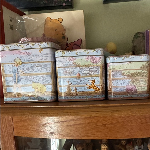 Disney | Accents | Disney Classic Pooh Canister Set | Poshmark